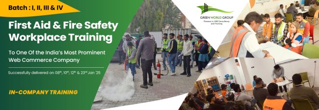 First Aid and Fire Safety Workplace Training in Haryana