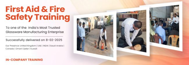 First Aid and Fire Safety Workplace Training in Kolkata
