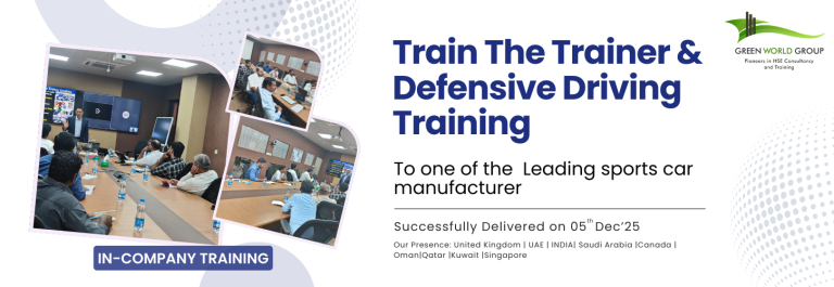 Train The Trainer and Defensive Driving Workplace Training in Chennai ...